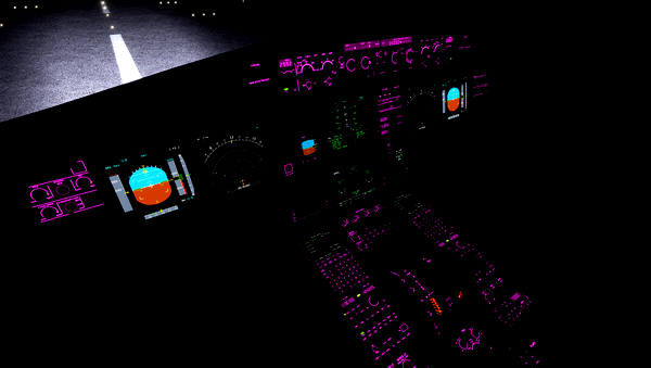 A320NX FBW (Black Cockpit / Blue Lighting) for Microsoft Flight ...