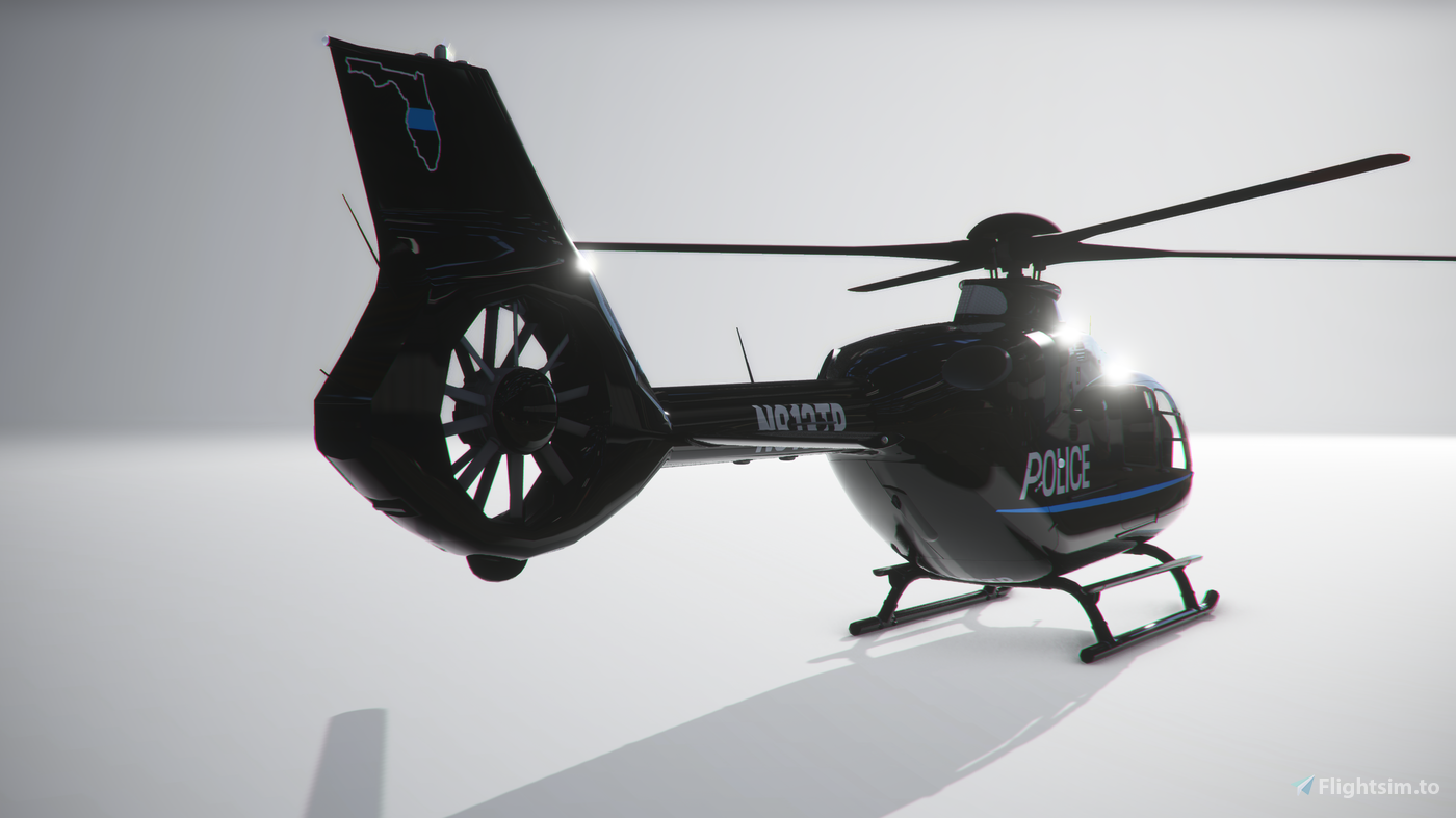 City Of Tampa | POLICE | N813TP | 4K for Microsoft Flight Simulator | MSFS