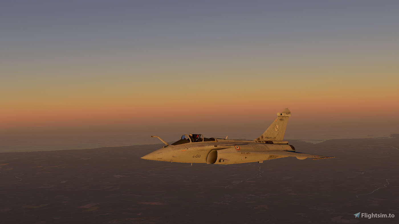 Dassault Rafale C, B & M for Microsoft Flight Simulator | MSFS