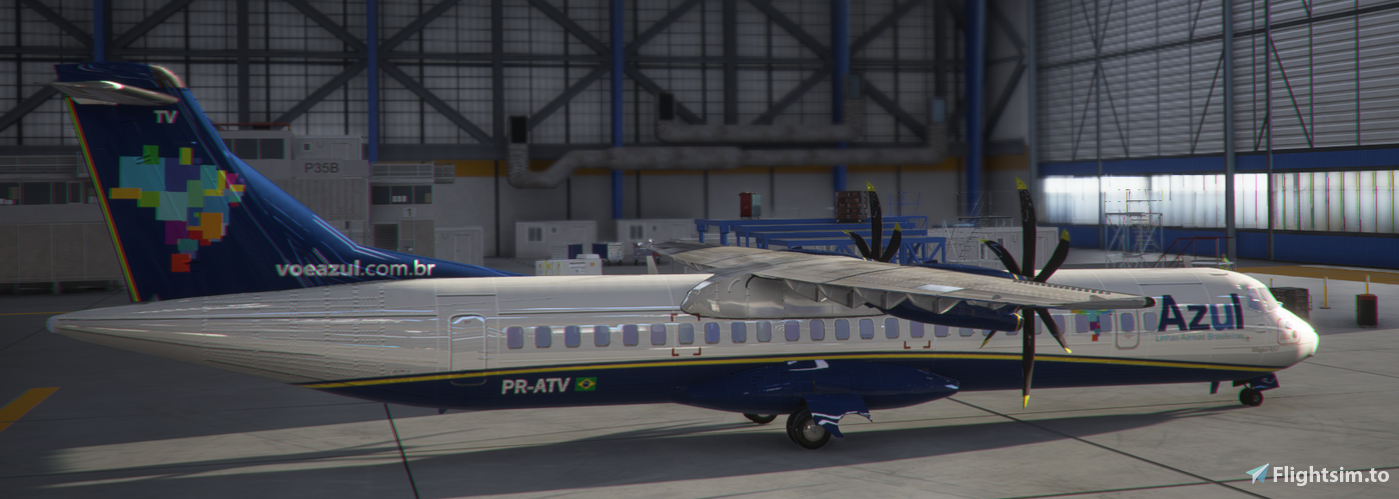 Azul Linhas Aéreas PR-ATV ATR 72-600 pour Microsoft Flight Simulator | MSFS