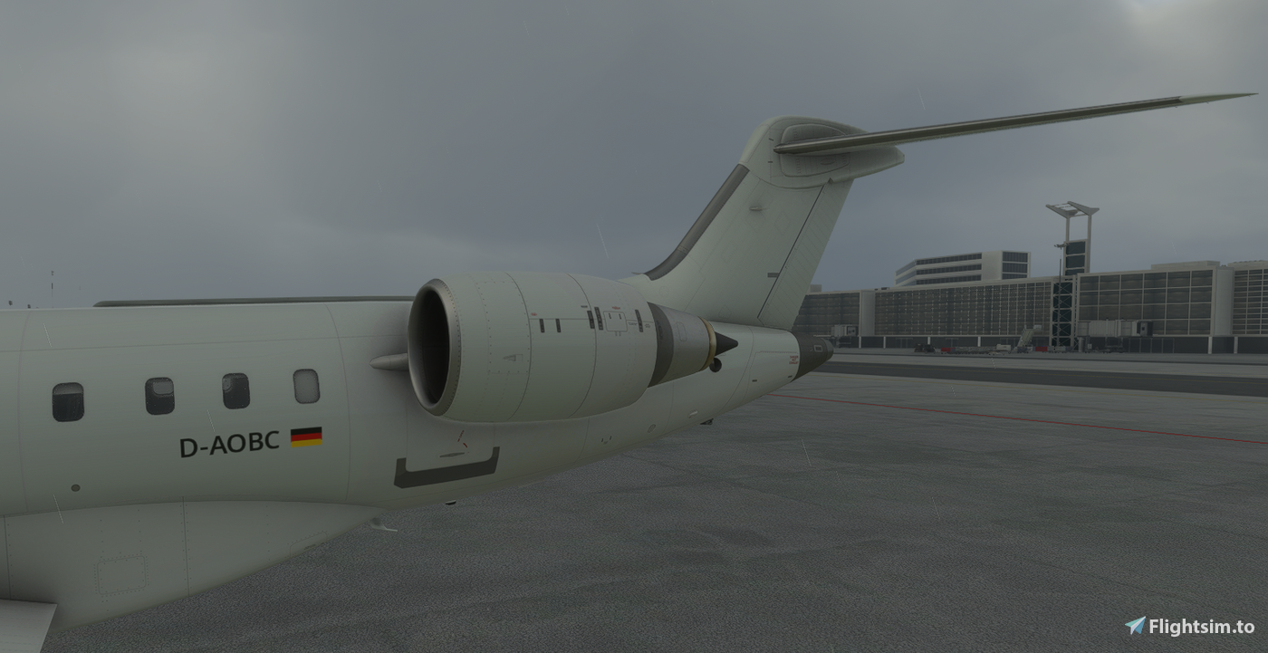 Aerosoft CRJ700 Interflug (D-AOBC) for Microsoft Flight Simulator | MSFS