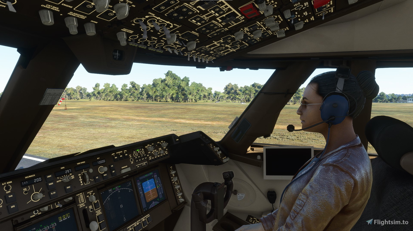 Salty-747 Developer Pilot/Copilot mod for Microsoft Flight Simulator | MSFS