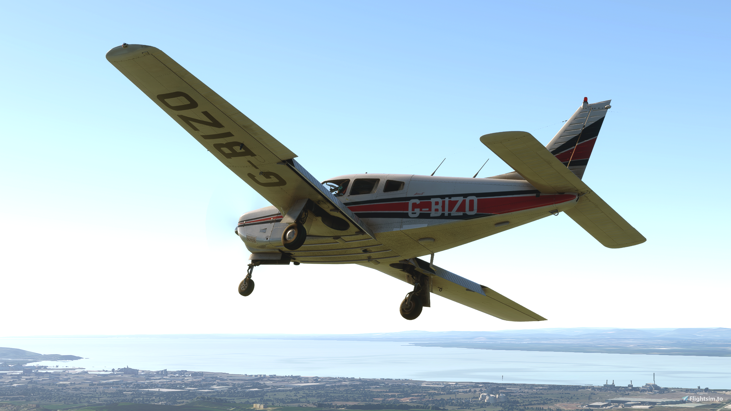JustFlight PA28R Arrow III - G-BIZO (Bristol & Wessex Aeroplane Club ...