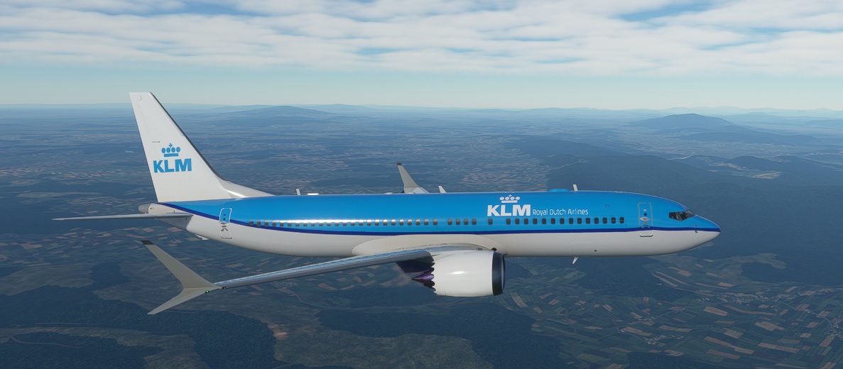 KLM 737 MAX for Microsoft Flight Simulator | MSFS