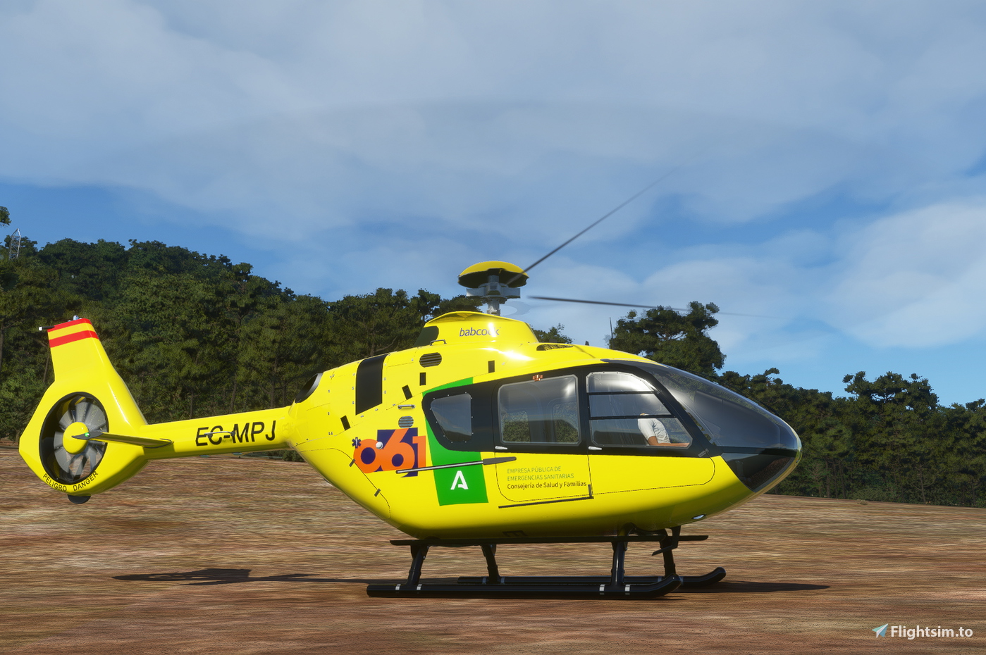 Spain | EPES 061 Andalucía HEMS | Babcock | EC-MPJ | 4K | High Details ...
