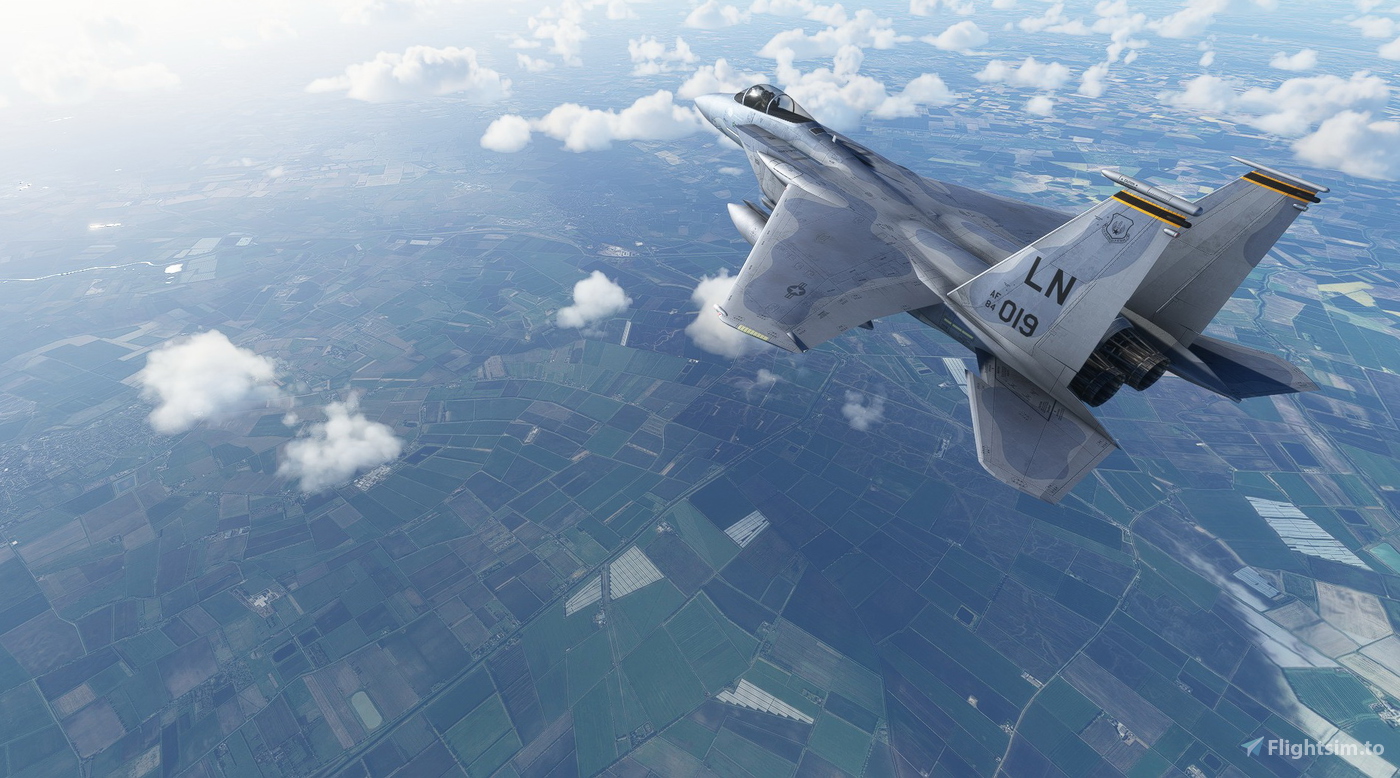 McDonnell Douglas F-15C USAF 493rd FS for Microsoft Flight Simulator | MSFS