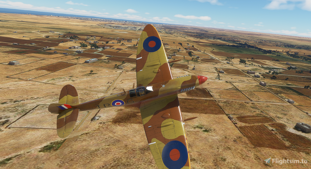 Supermarine Spitfire Mk IX J.R."Widge" Gleed. for Microsoft Flight ...