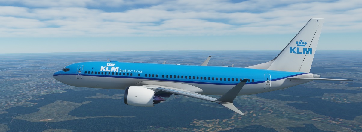 KLM 737 MAX for Microsoft Flight Simulator | MSFS