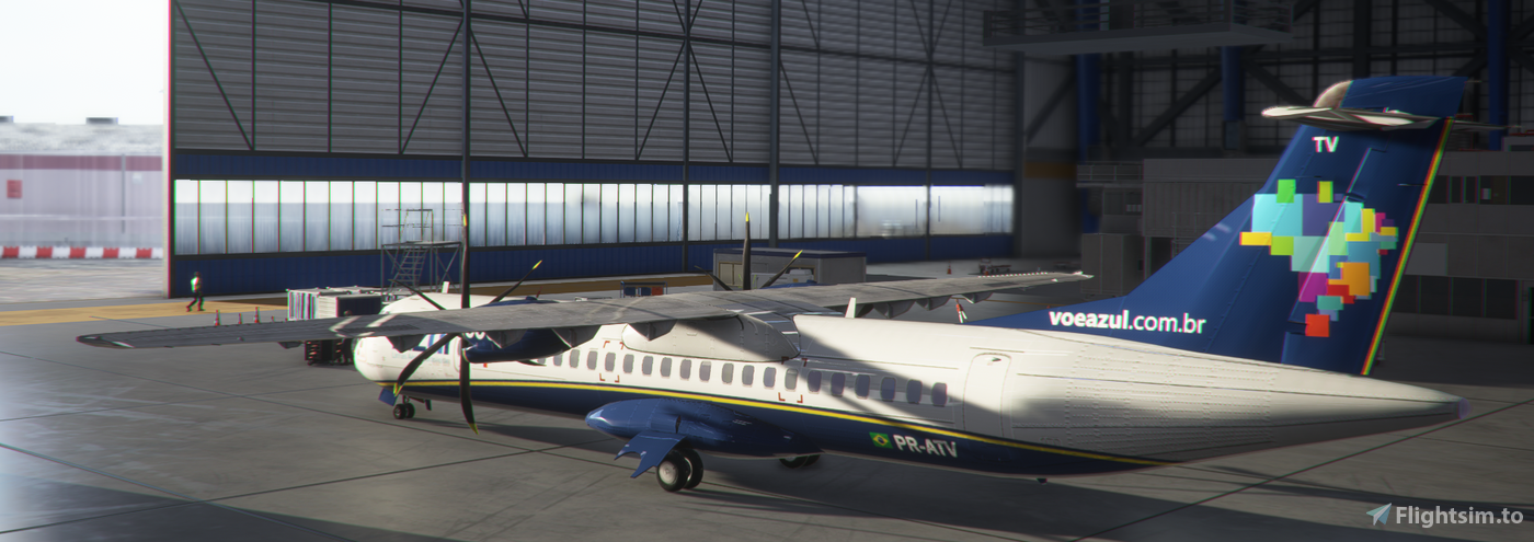 Azul Linhas Aéreas PR-ATV ATR 72-600 for Microsoft Flight Simulator | MSFS