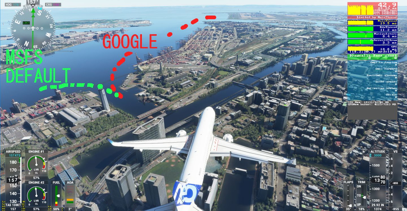 TOKYO RWY16L scenery for Microsoft Flight Simulator | MSFS