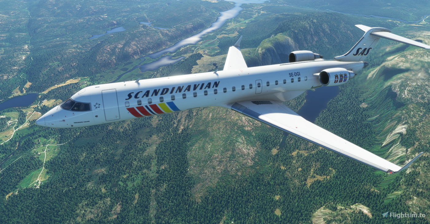 SAS / RETRO / CRJ 700 for Microsoft Flight Simulator | MSFS