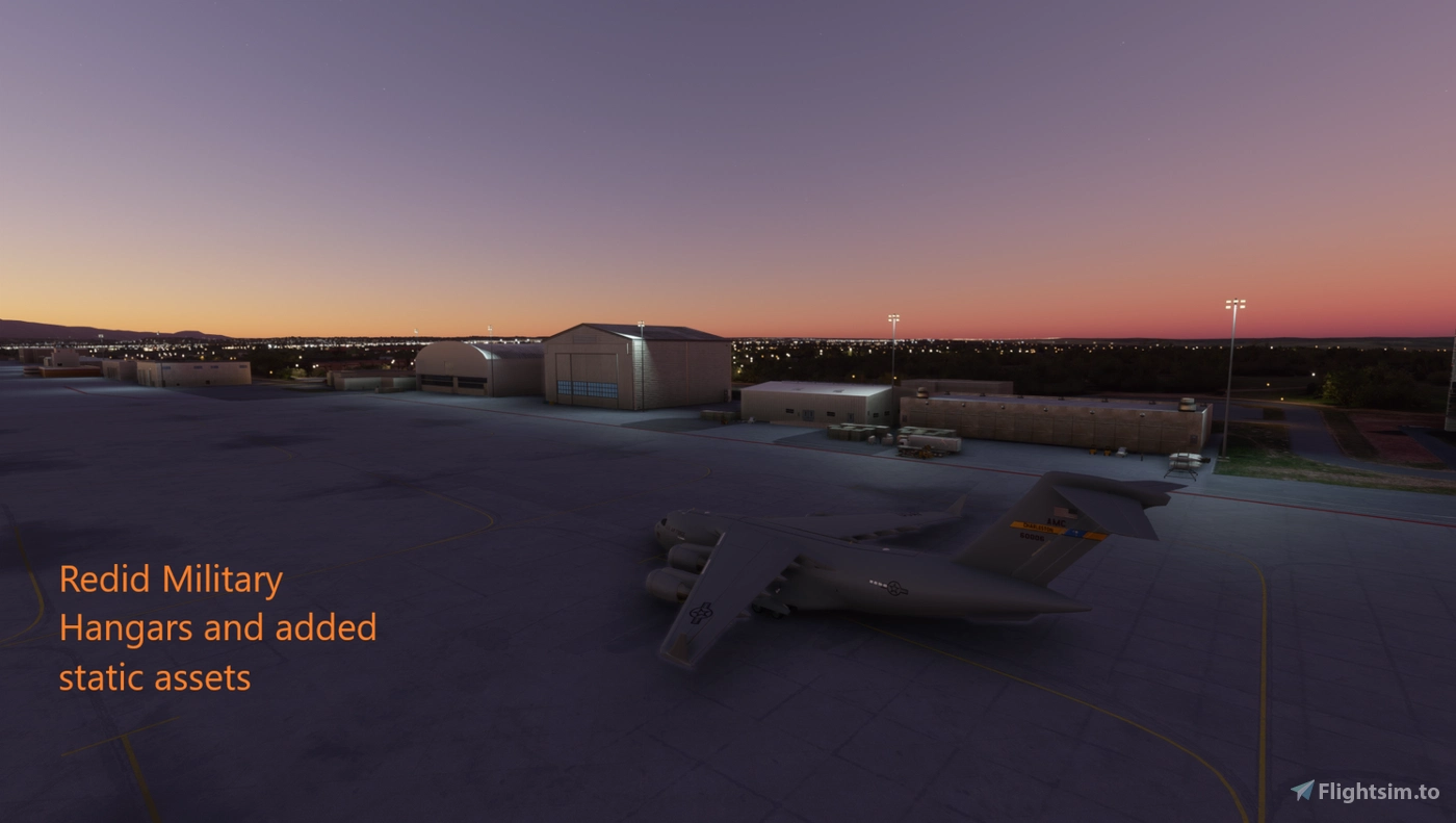 KCOS - Colorado Springs Airport for Microsoft Flight Simulator | MSFS