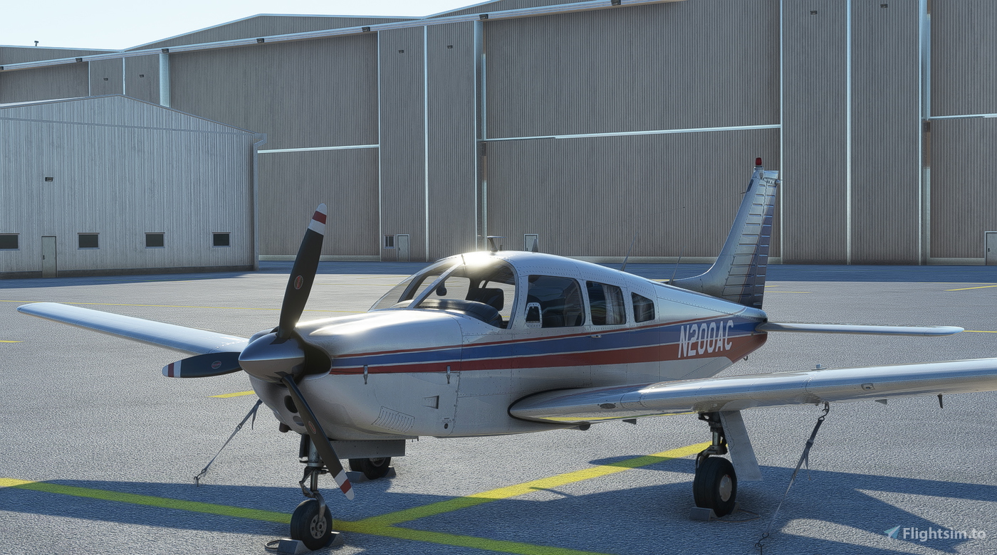 JF Piper Arrow III N200AC for Microsoft Flight Simulator | MSFS