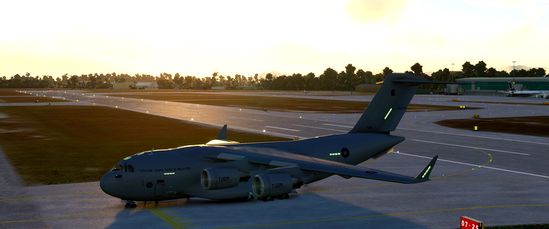 UKMIL C-17 Globemaster TUDM Royal Malaysia Air Force Livery for ...