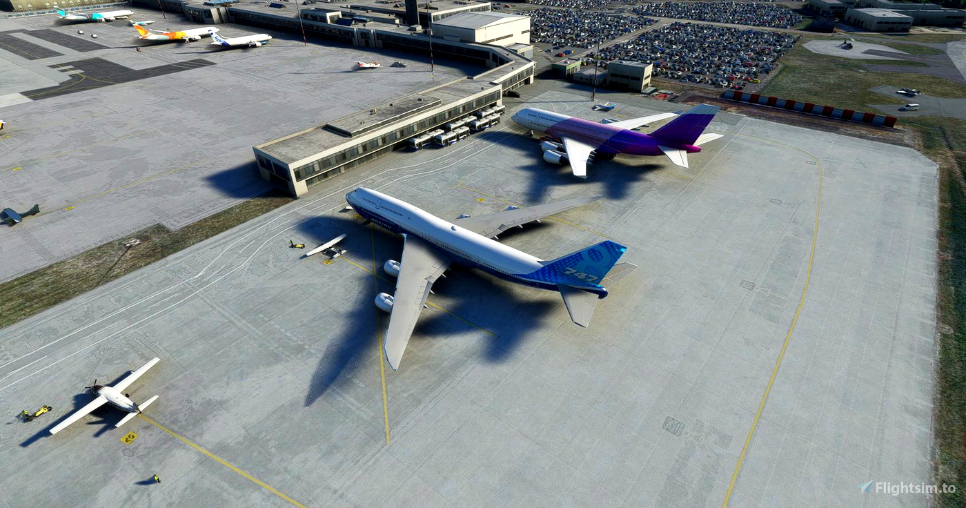 Nottingham East Midlands Airport - EGNX » Microsoft Flight Simulator