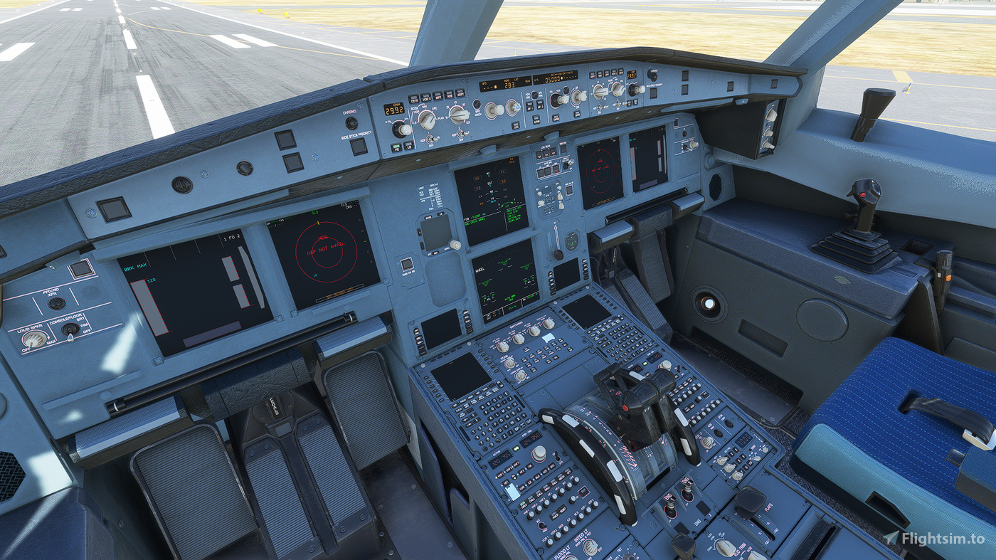 A330 (Red Cockpit Lighting) for Microsoft Flight Simulator | MSFS