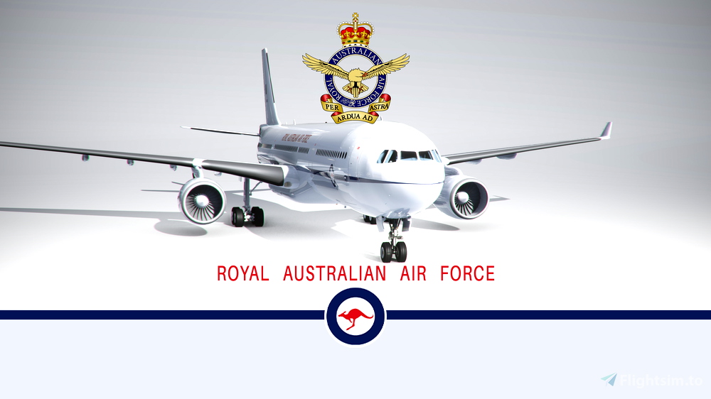 Royal Australian Air Force (RAAF) A330 Livery 8K for Microsoft Flight ...