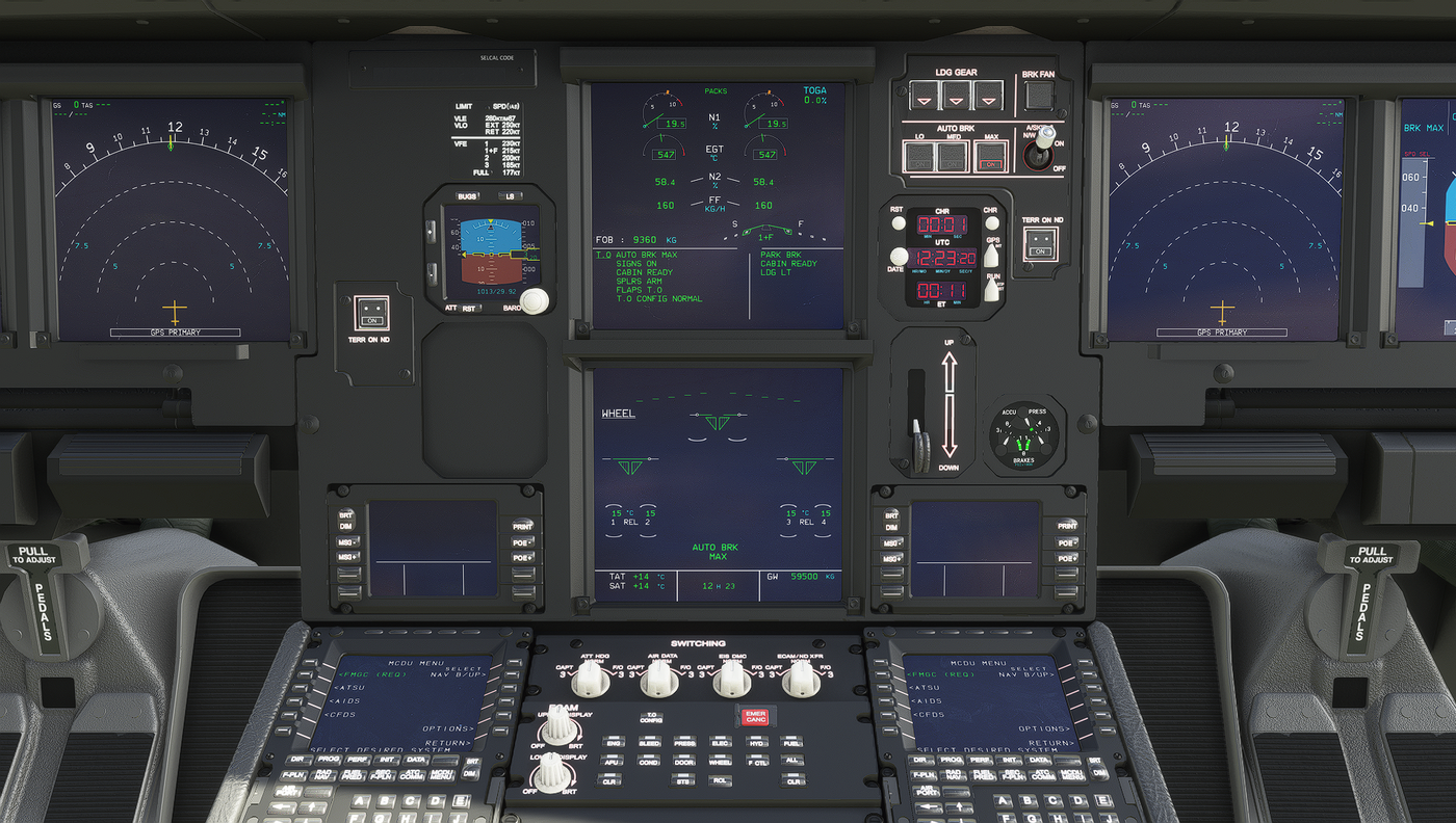 A320NX FBW (Custom LCD Display Colors) for Microsoft Flight Simulator ...