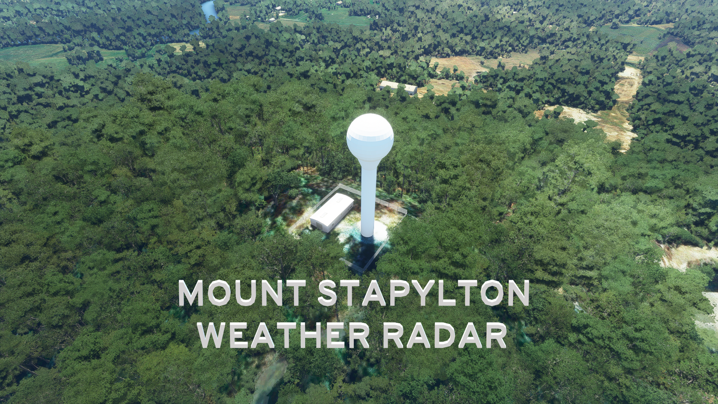 Mount Stapylton Weather Radar for Microsoft Flight Simulator | MSFS