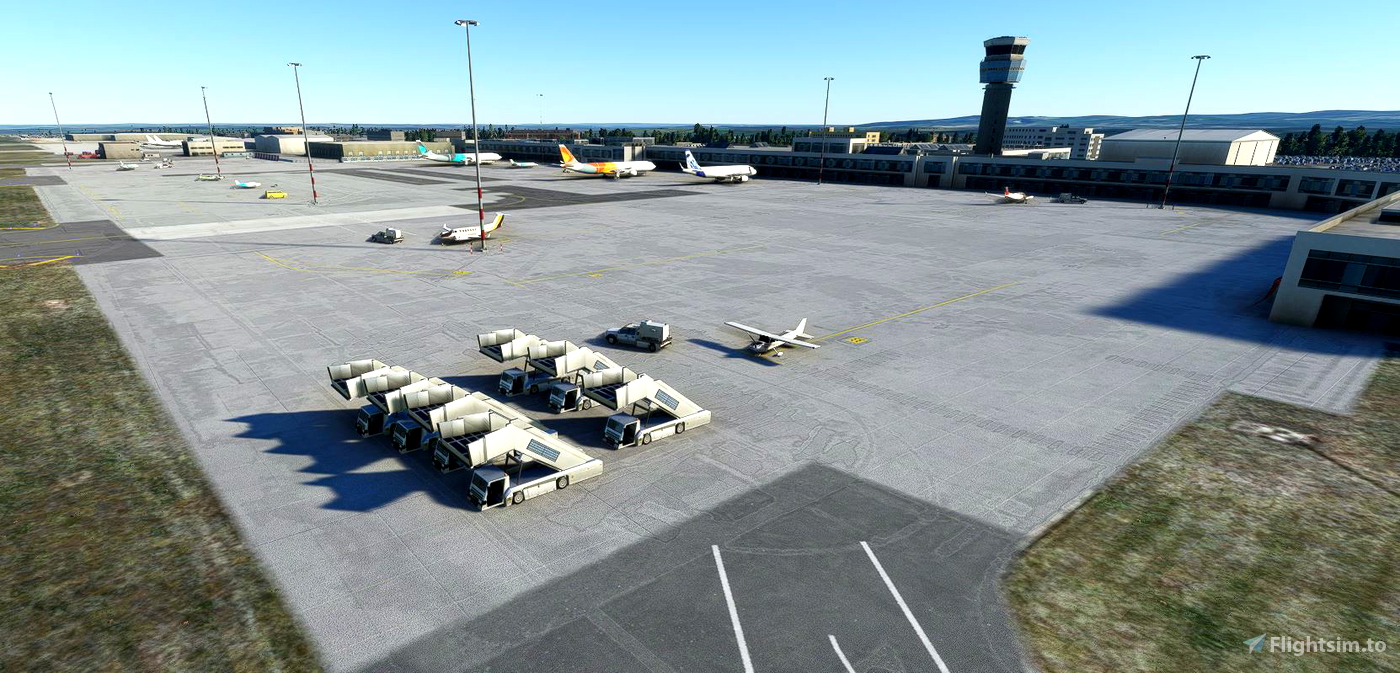 Nottingham East Midlands Airport - EGNX » Microsoft Flight Simulator