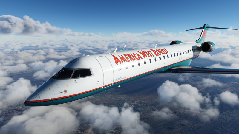 Aerosoft CRJ 700 Liveries for Microsoft Flight Simulator | MSFS