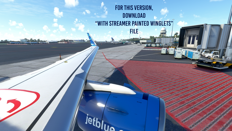 JetBlue "Streamers" [8K] - A320Neo for Microsoft Flight Simulator | MSFS