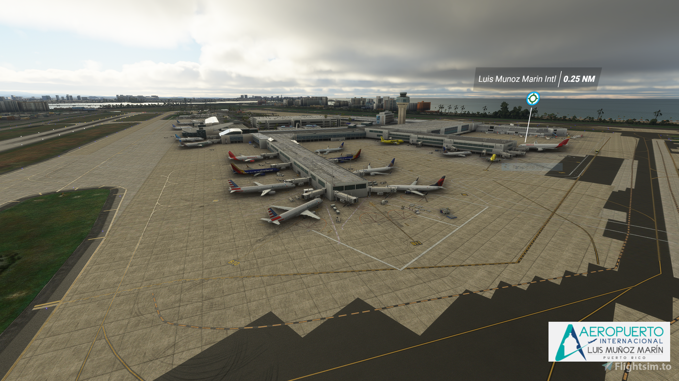 Static Airliners for TJSJ for Microsoft Flight Simulator | MSFS