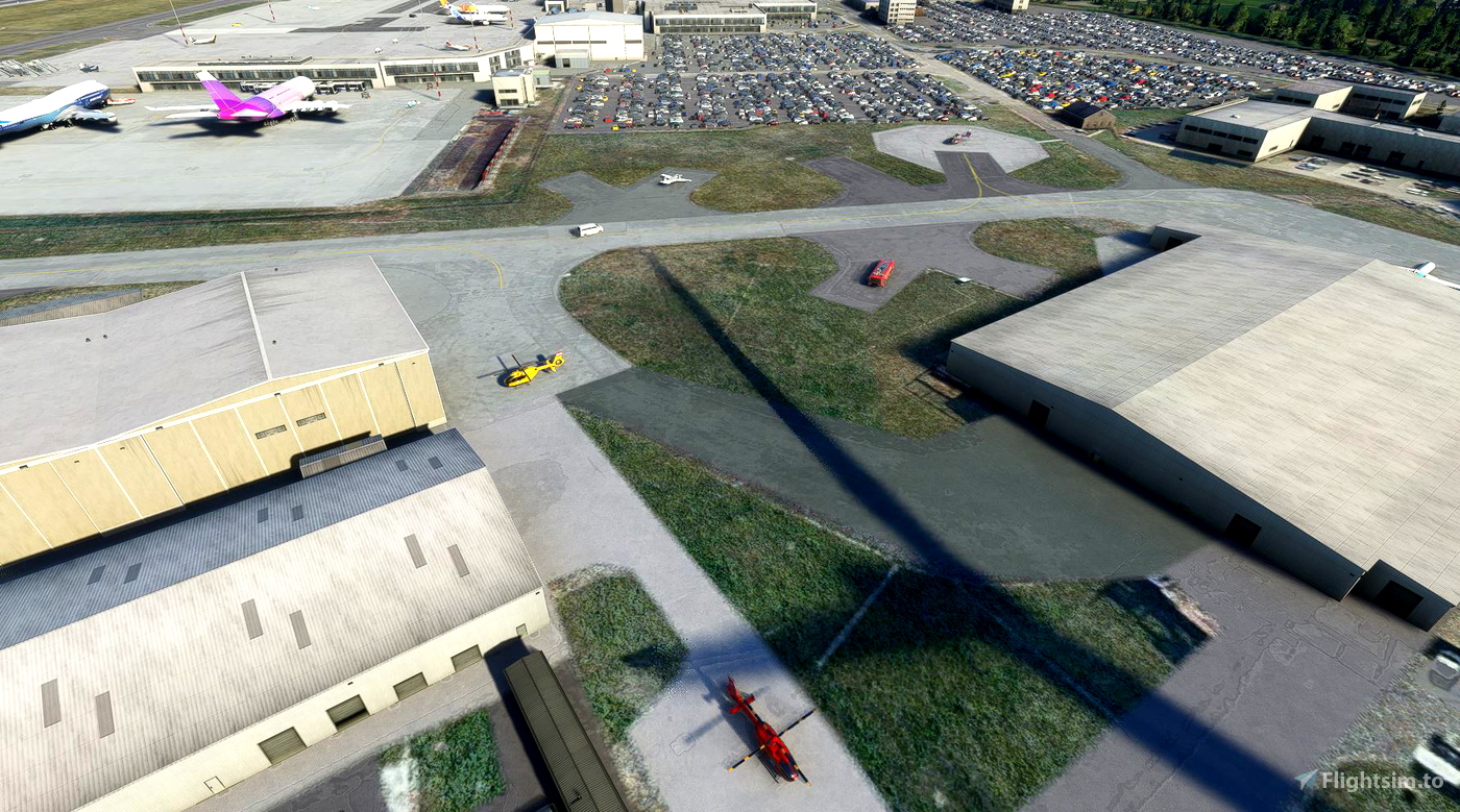 Nottingham East Midlands Airport - EGNX » Microsoft Flight Simulator