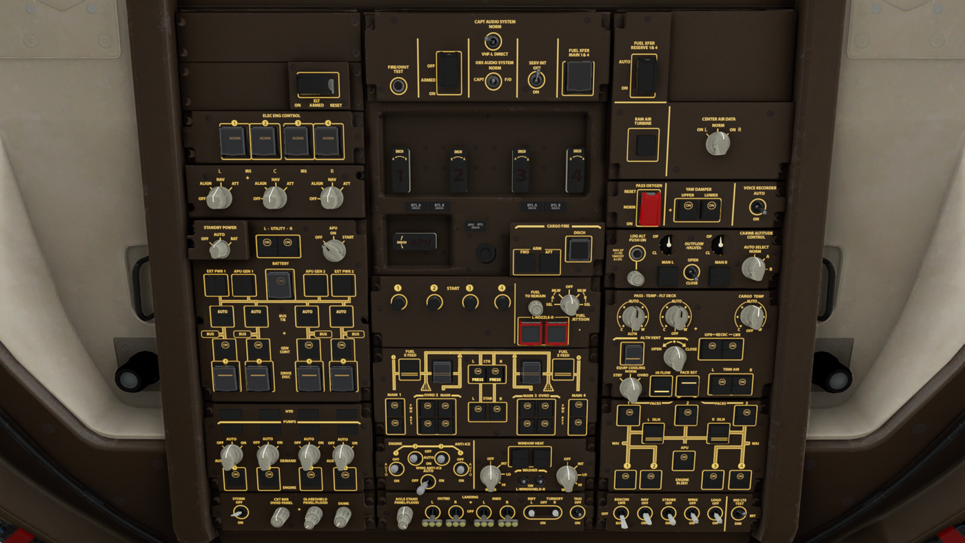 Boeing 747-8i Wing + Cockpit Cameras for Microsoft Flight Simulator | MSFS