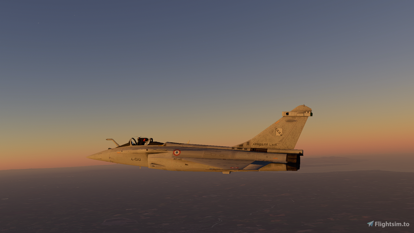 Dassault Rafale C, B & M for Microsoft Flight Simulator | MSFS