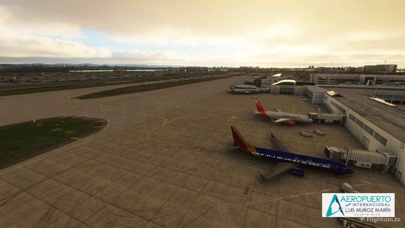 Static Airliners for TJSJ for Microsoft Flight Simulator | MSFS