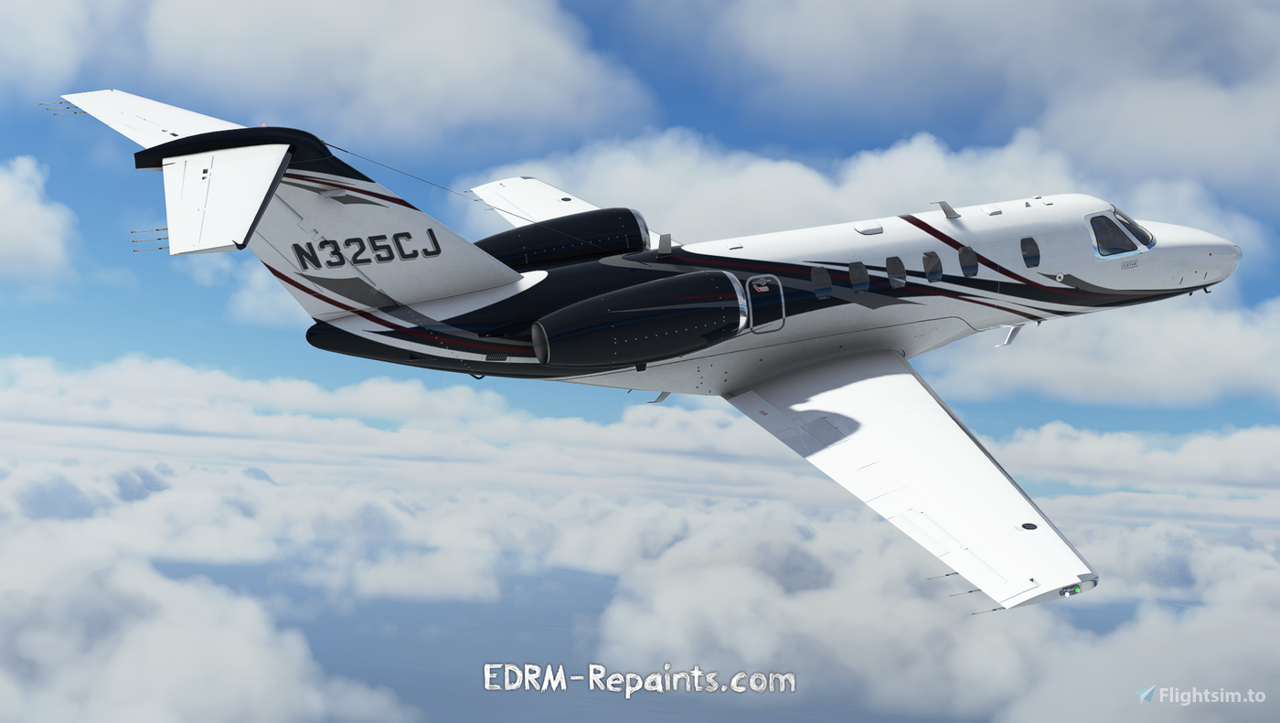 Citation CJ4 GEN2 N325CJ (with custom Interior) for Microsoft Flight ...