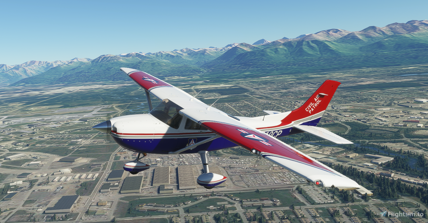 Civil Air Patrol C182 for Microsoft Flight Simulator | MSFS
