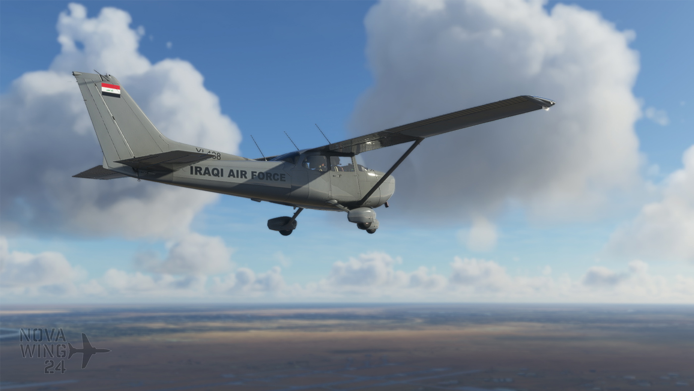 Textron Cessna 172 G1000 Iraqi Air Force for Microsoft Flight Simulator ...
