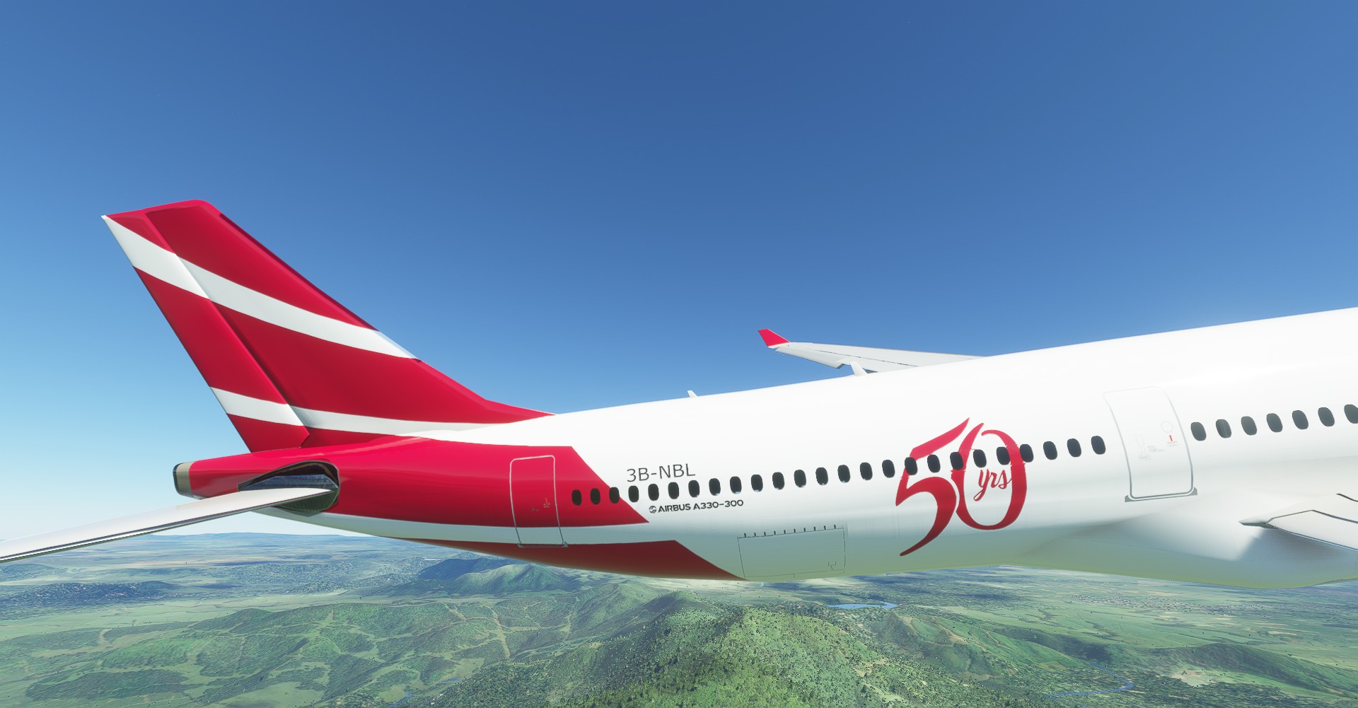 Air Mauritius "50 years" A330-300 (PMP) 8K - MSFS Add-on - Flightsim.to