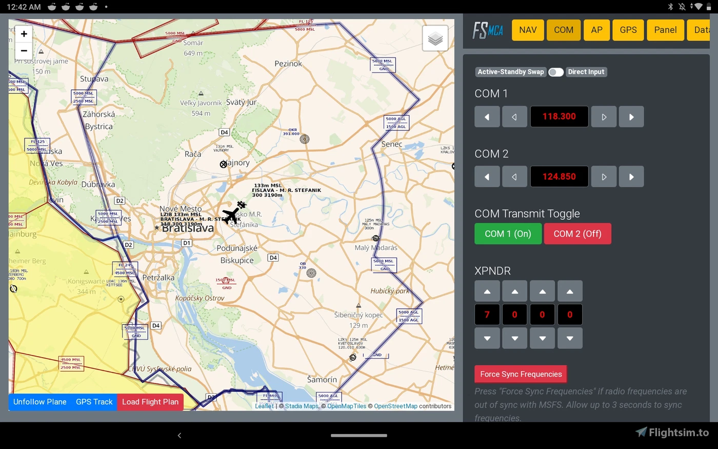 MSFS Mobile Companion App for Microsoft Flight Simulator | MSFS