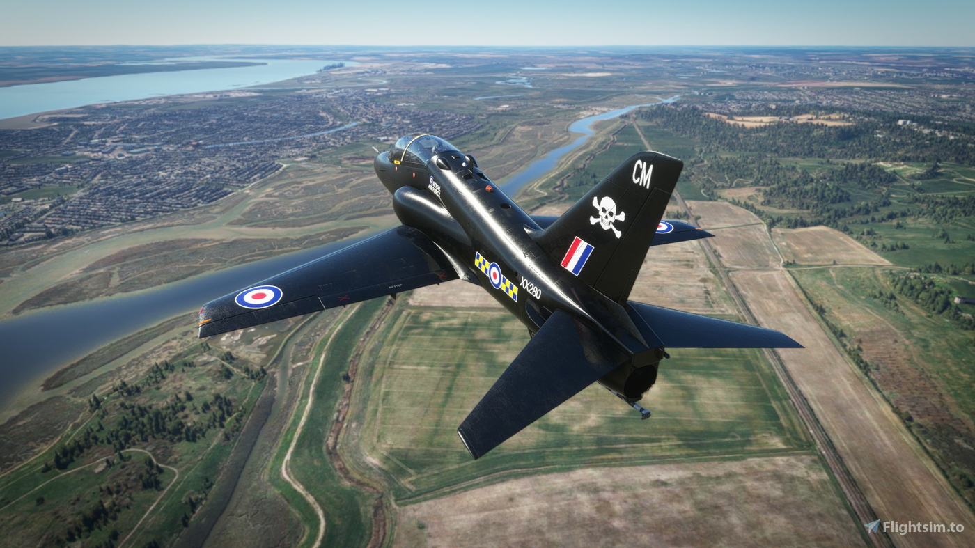 Indiafoxtecho Boeing T-45C Goshawk RAF Hawk T1A XX280 for Microsoft ...