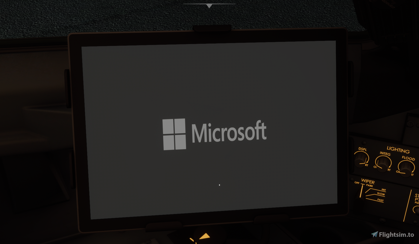 CRJ EFB Microsoft loading screen for Microsoft Flight Simulator | MSFS