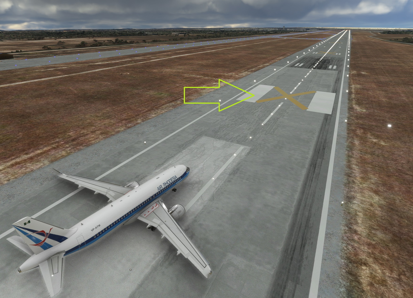Simple fix to re-open all closed runways if needed at default airports ...