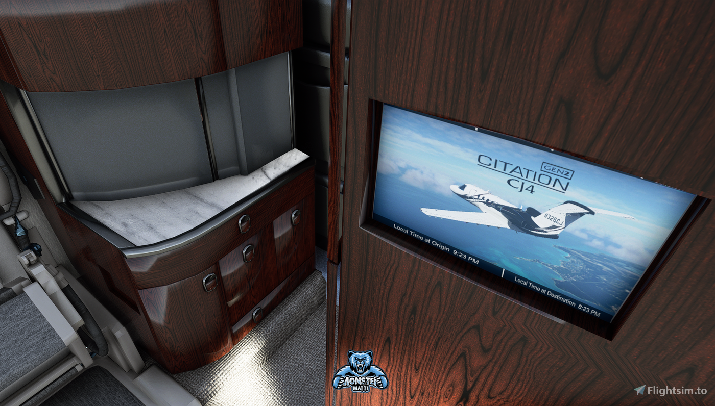 Citation CJ4 GEN2 N325CJ (with custom Interior) for Microsoft Flight ...