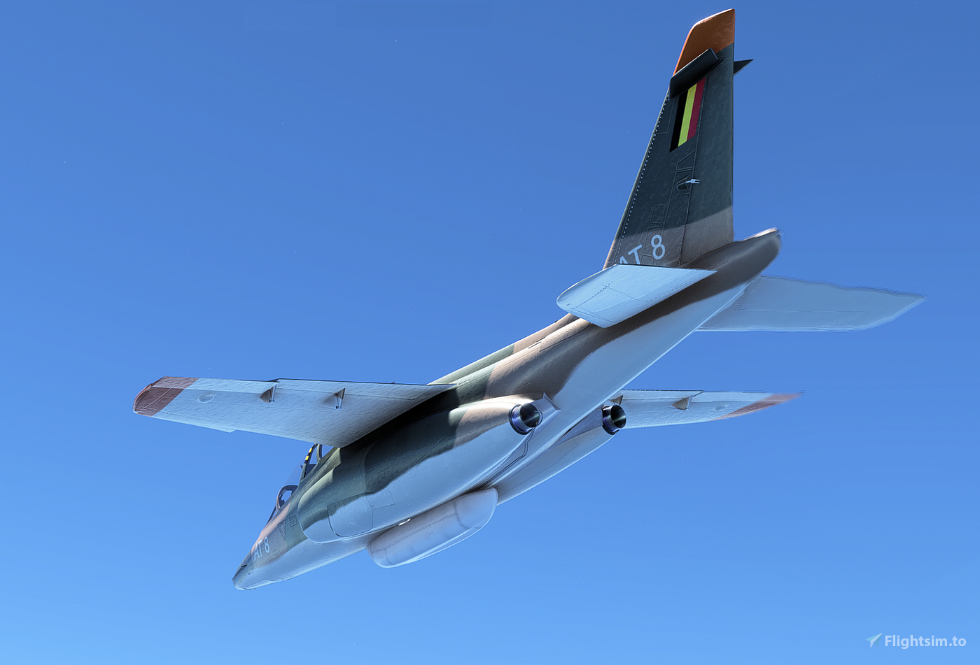 Belgian Air Force Dassault Dornier Alpha Jet Livery voor Microsoft ...
