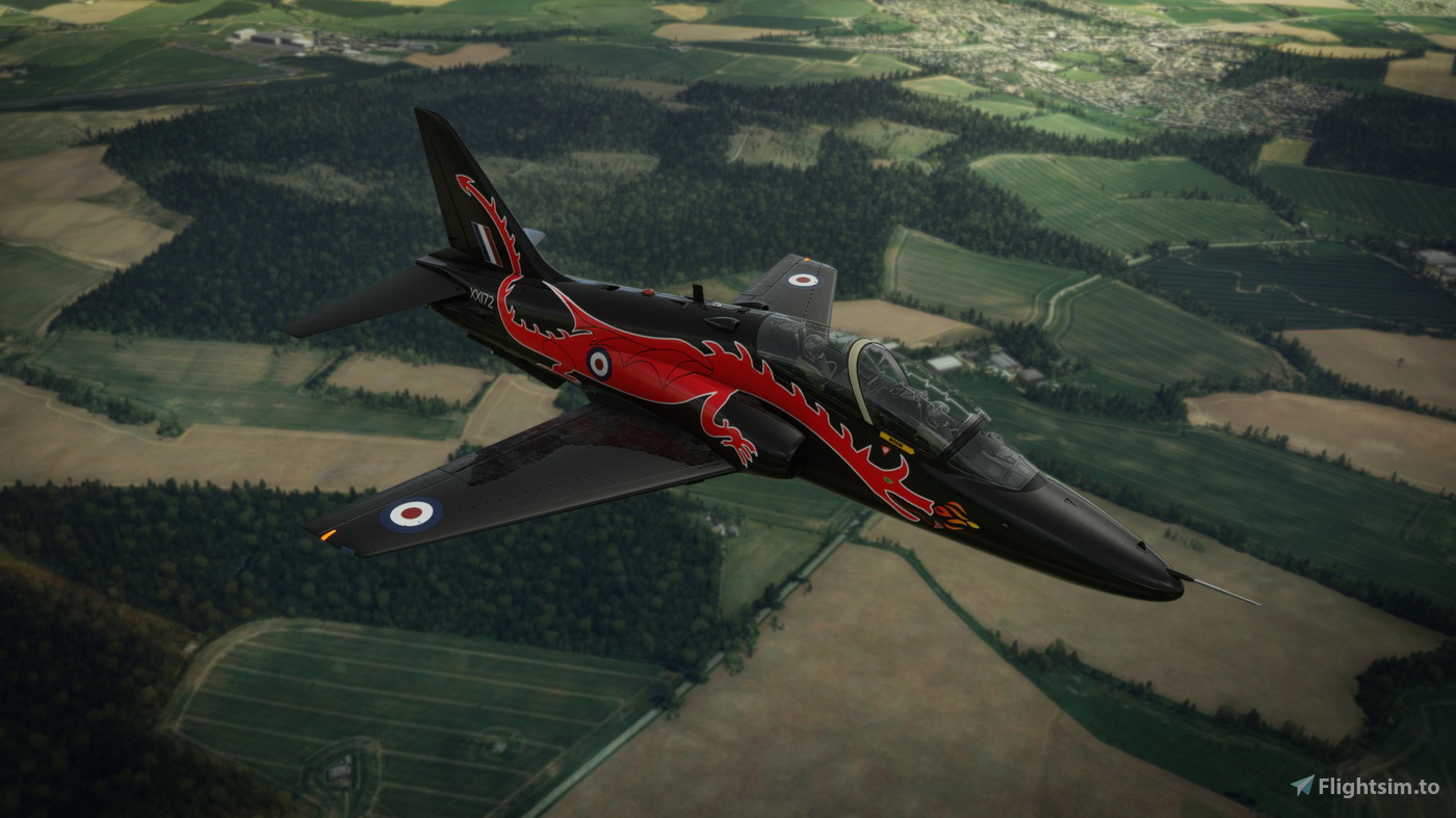 Indiafoxtecho Boeing T-45C Goshawk RAF Hawk T1A XX172 Red Dragon for ...