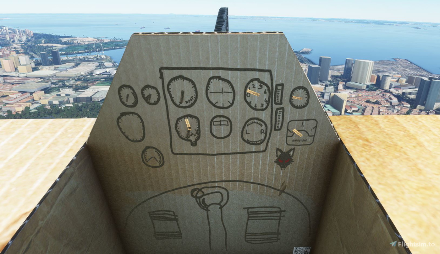 Un-Official Transportes Coyote Cardboard Spitfire for The SkyPark. for ...