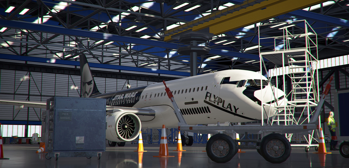 [A32NX] Fly Play Airlines Star Wars VA livery for Microsoft Flight ...
