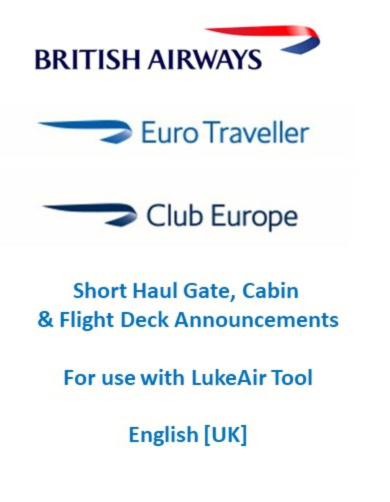 LukeAir Tool - Announcements - [British Airways] Eurotraveller for ...