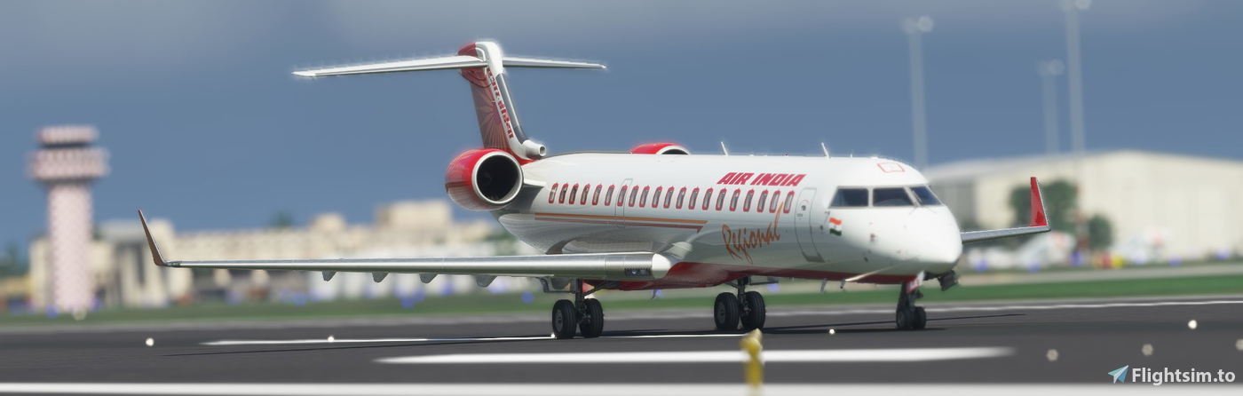 [4K] Aerosoft Bombardier CRJ-700 Air India Regional Livery (VT-RJE) for ...
