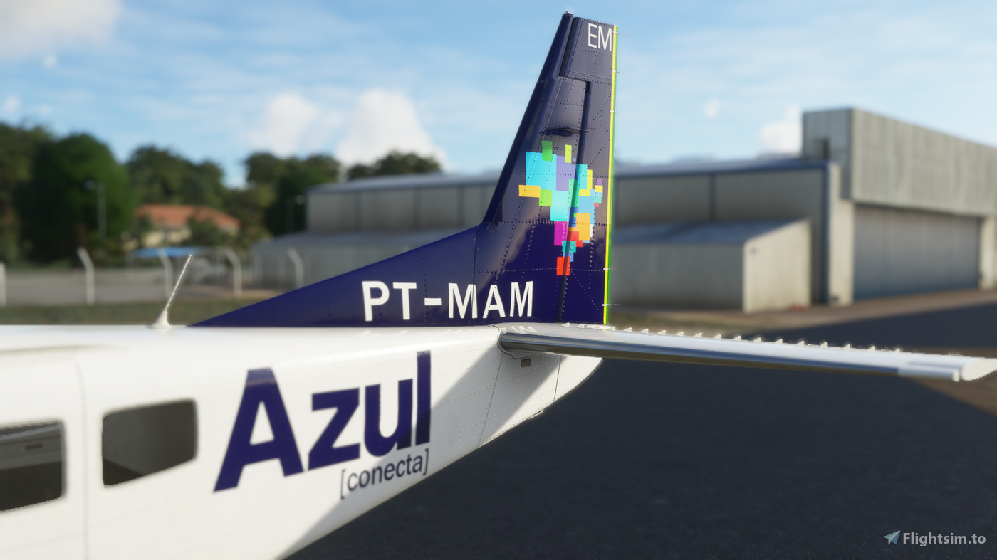 TEXTURAS AZUL CONECTA (8K) for Microsoft Flight Simulator | MSFS