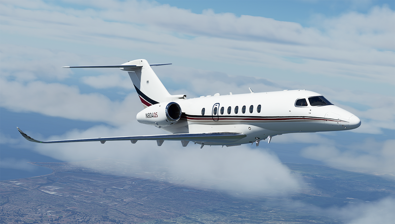 Cessna Citation Longitude Netjets (N804QS) for Microsoft Flight ...