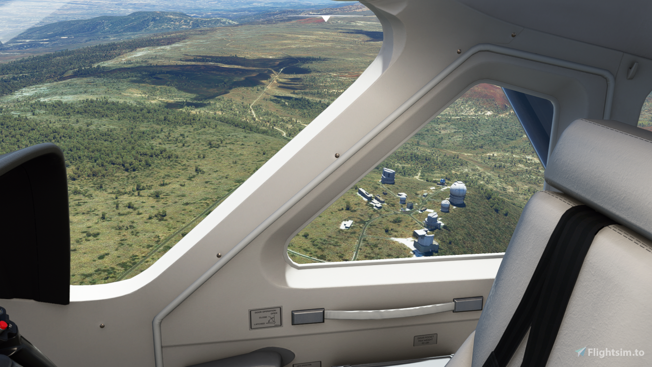 La Palma and Tenerife Observatories for Microsoft Flight Simulator | MSFS