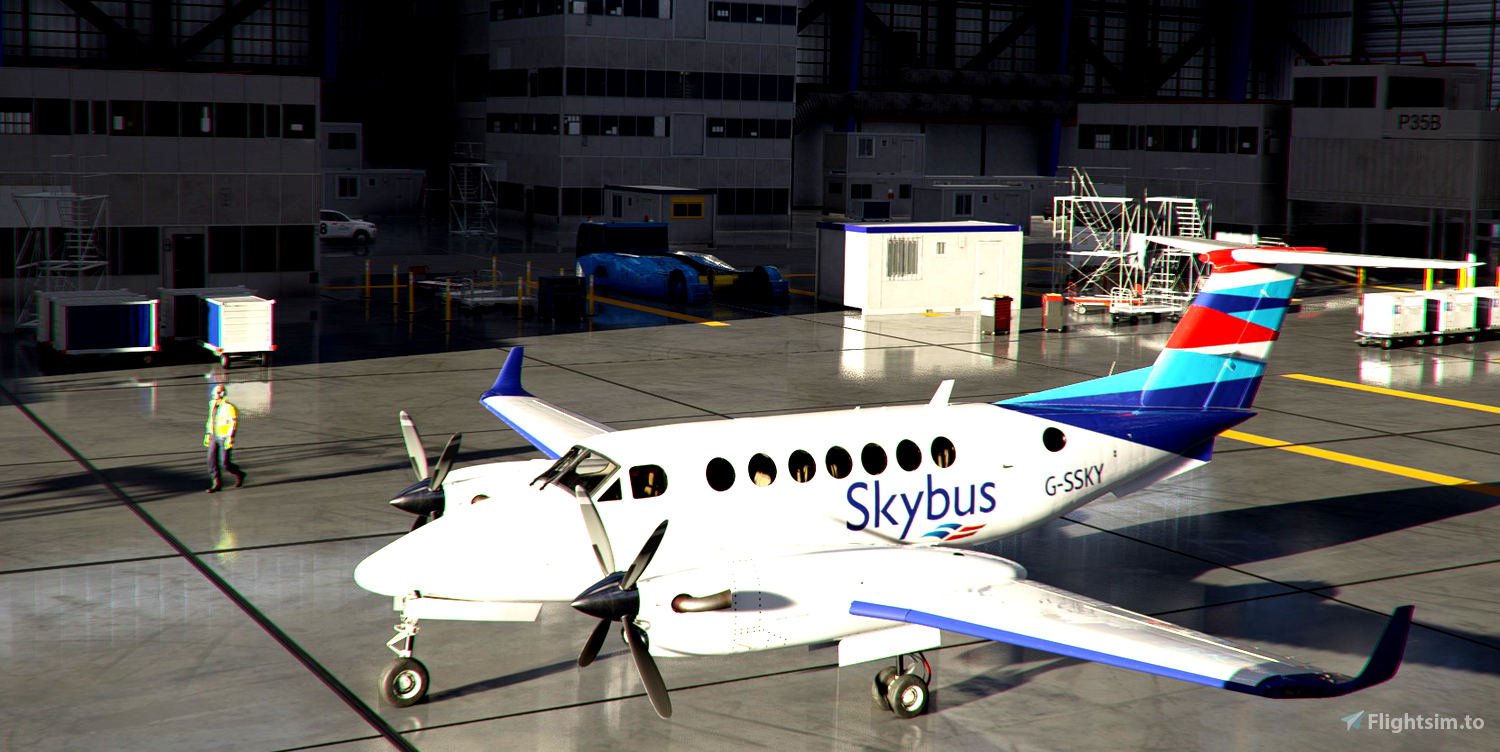 Beechcraft King Air Liveries for Microsoft Flight Simulator | MSFS | Flightsim.to